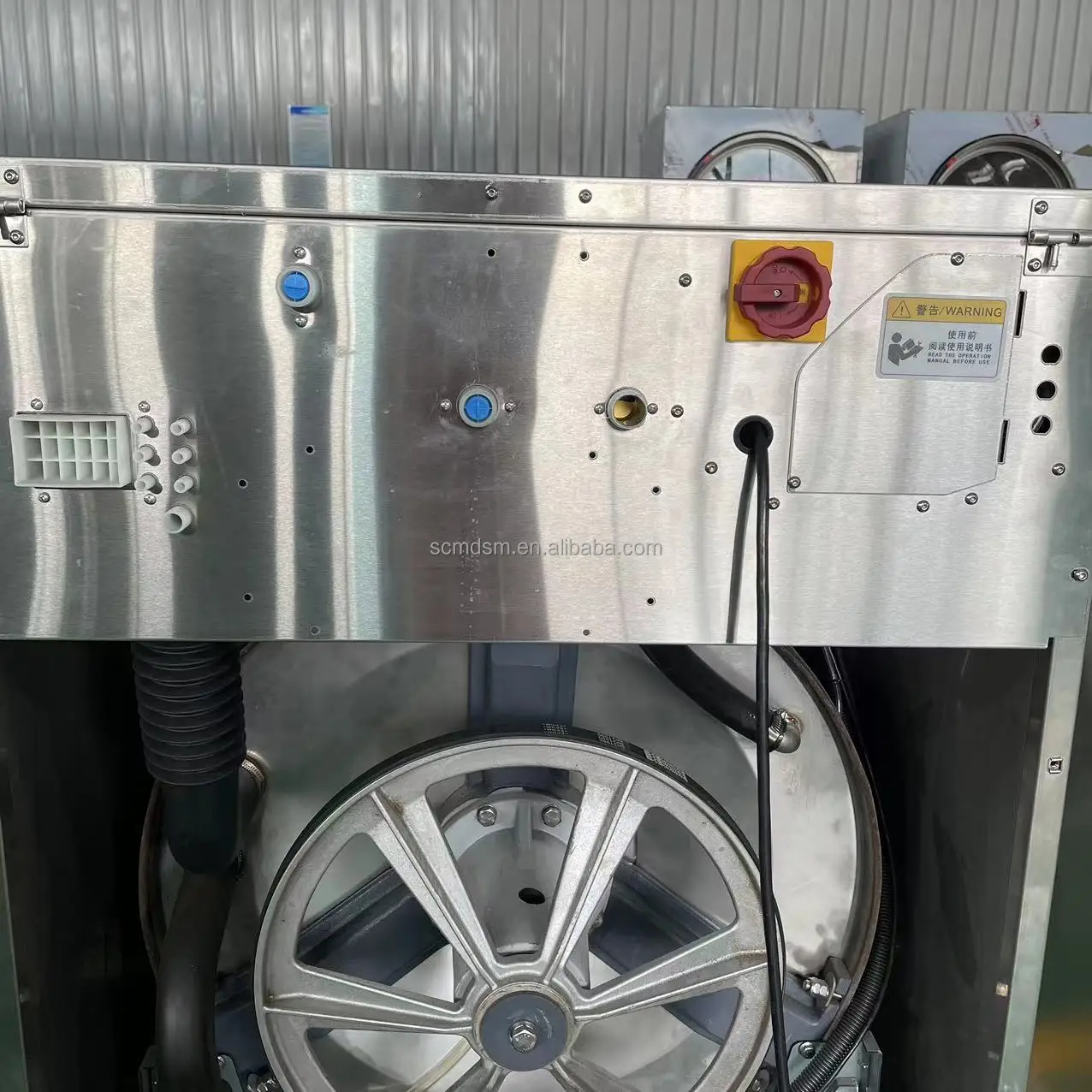 27kg Hotel Commercial Laundry Equipment Washing Machines Soft Mount ...