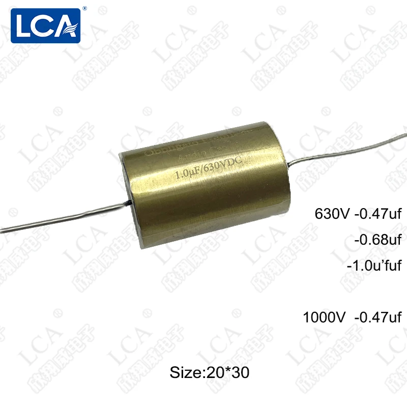 LCA Copper Tube Audio Capacitor 10uF 630VDC| Alibaba.com