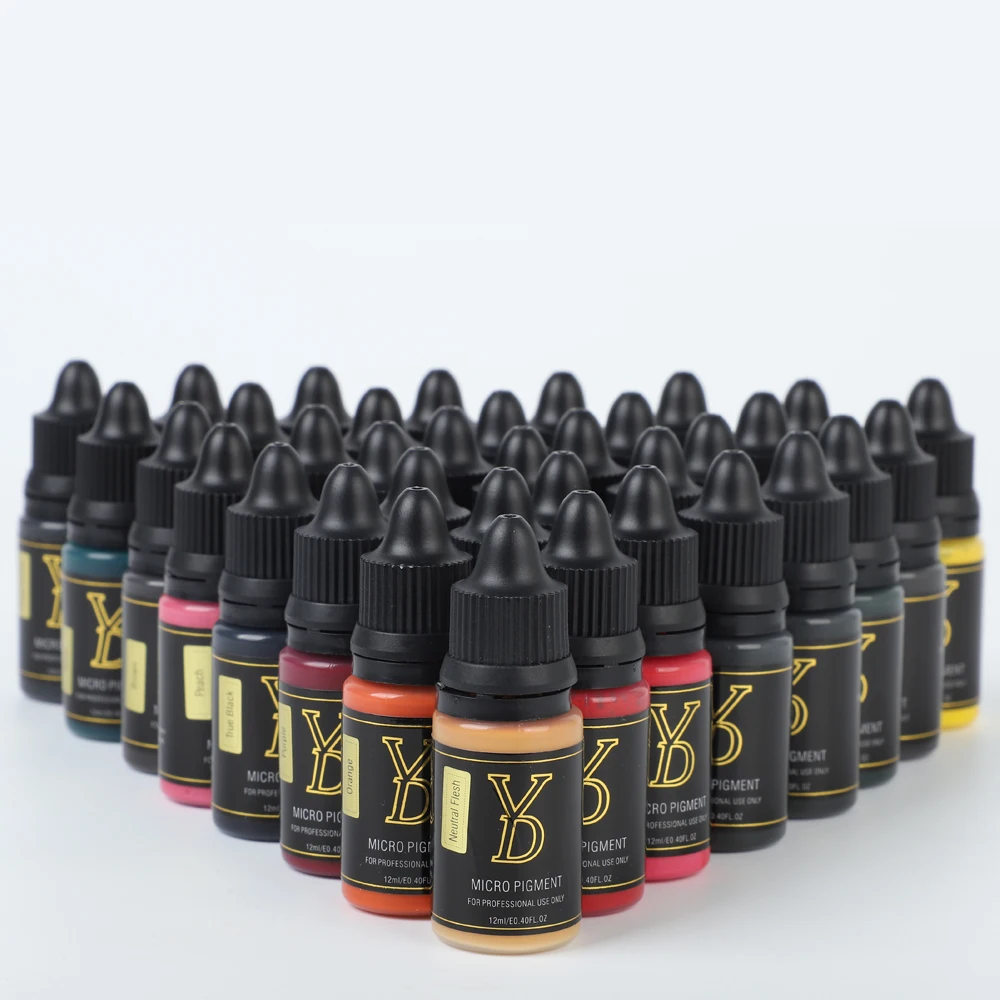 Yd Liquid Permanent Makeup Pigments Microablading Pigment Eyebrow ...