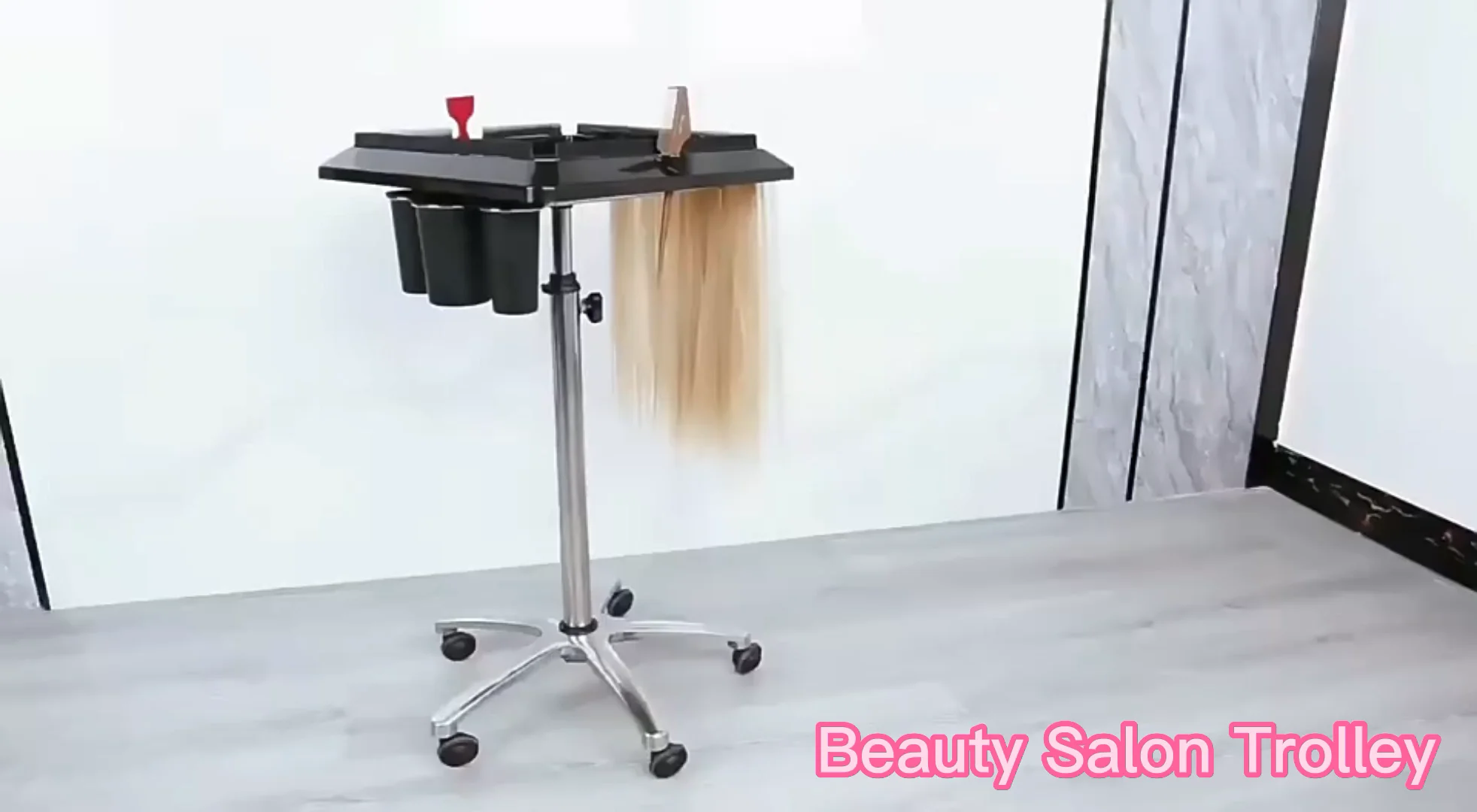 Hair Salon Rolling Trolley Cart Wholesale Price Custom Microlink Kit ...