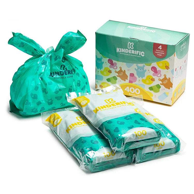 Compostable Baby Nappy Bag Disposable Biodegradable Hdpe Baby Diaper ...