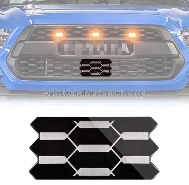 Popular Off-road Accessories Front Grill Garnish Sensor Cover Abs Radar ...