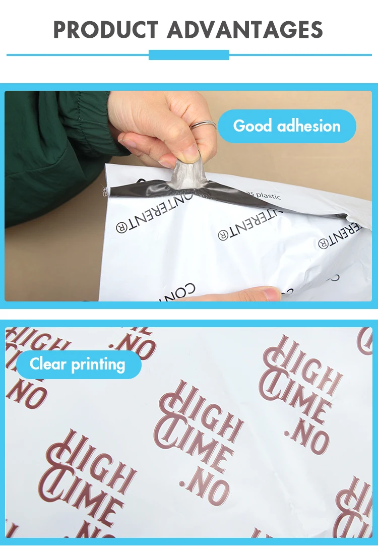 Custom Large Mailer Bags With Handle Custom Printed Poly Mailing Bag ...