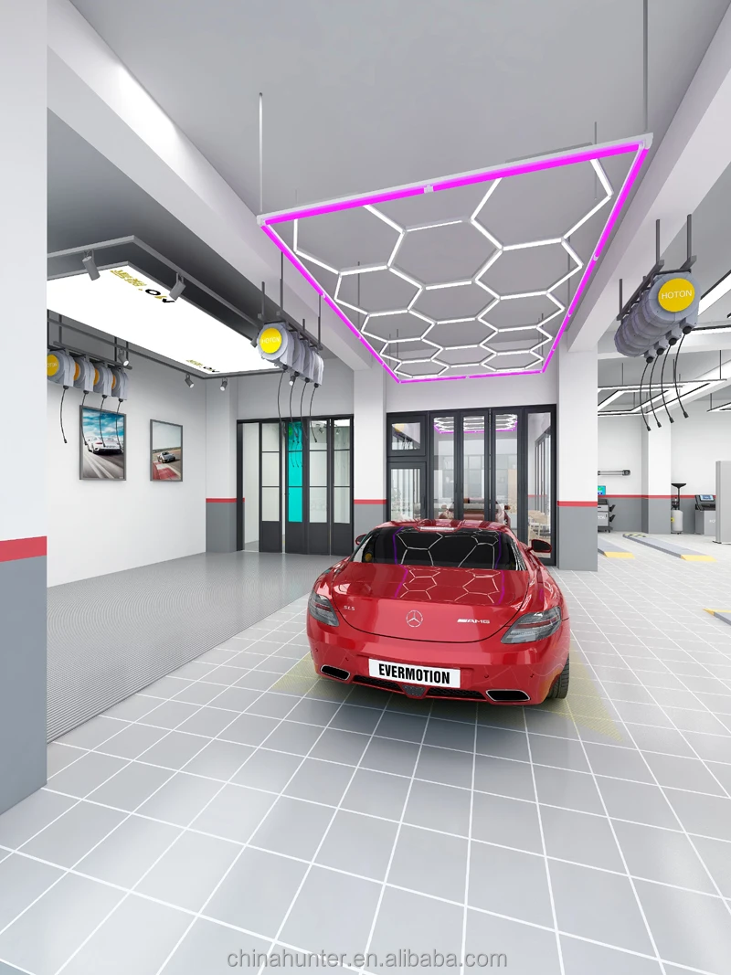 Hoton Special for Designing Car Care Washing Booth - Semi-automatic
