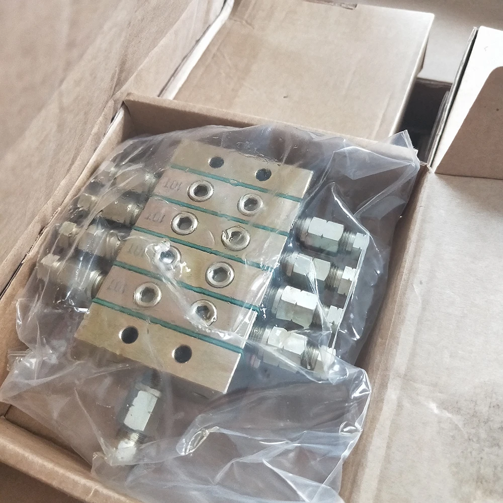 1000 Type Progressive Grease Distribution Valve Grease Separator Block ...