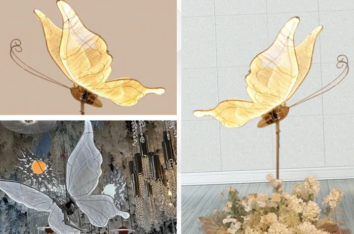 Wedding Props Supplies - 3D Moving Wings Butterflies