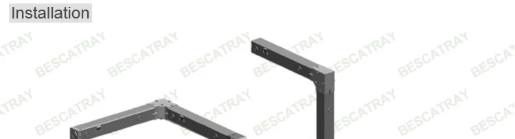 Besca Metal PG HDG Cable Trunking Tray Wireway With ULCE| Alibaba.com