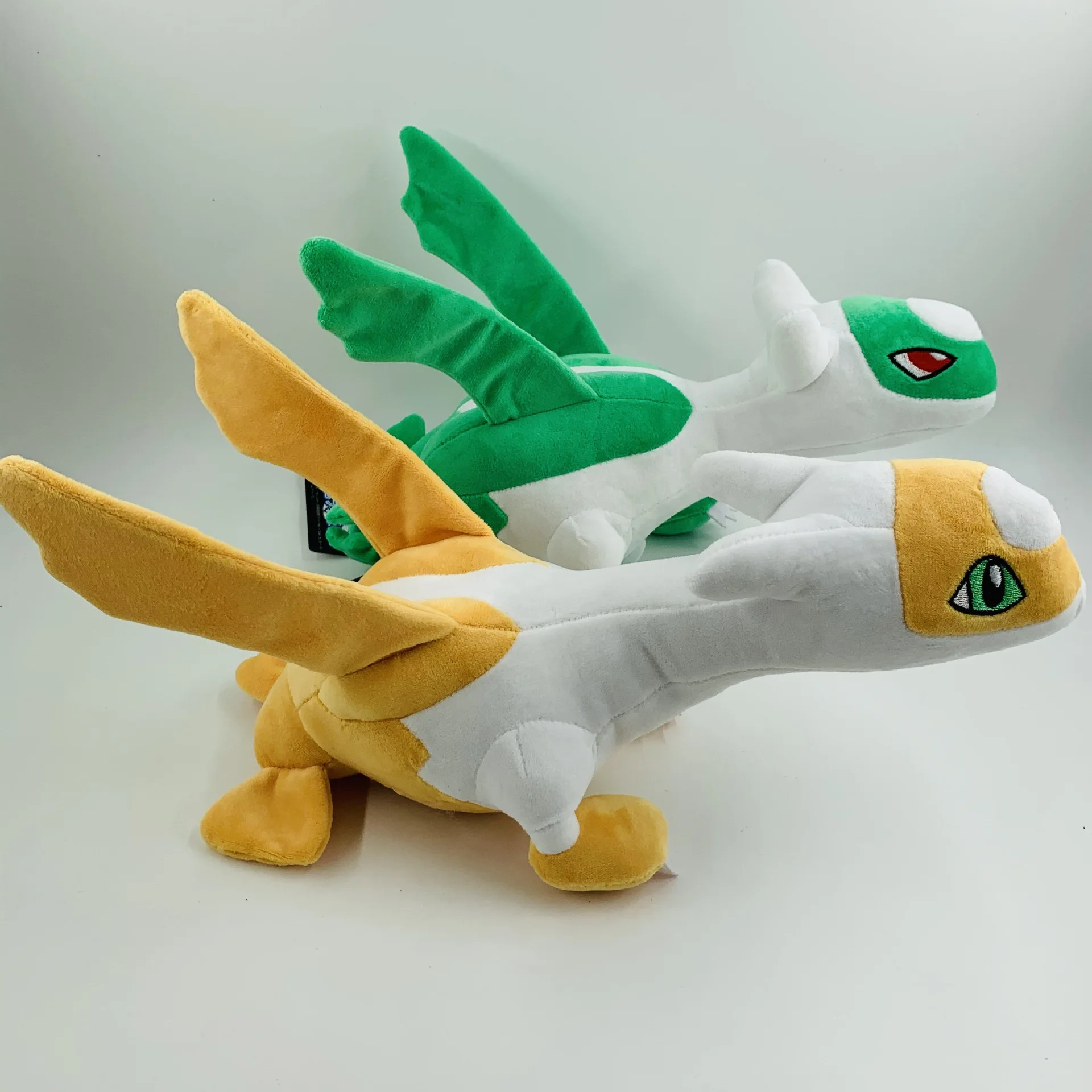 Anime Pokemoned 33cm Latios & Latias Plush Dolls