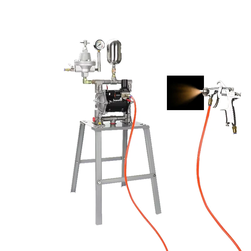 ATSS7 Pneumatic Spray Pump and Gun Coating Machine Paint System ...
