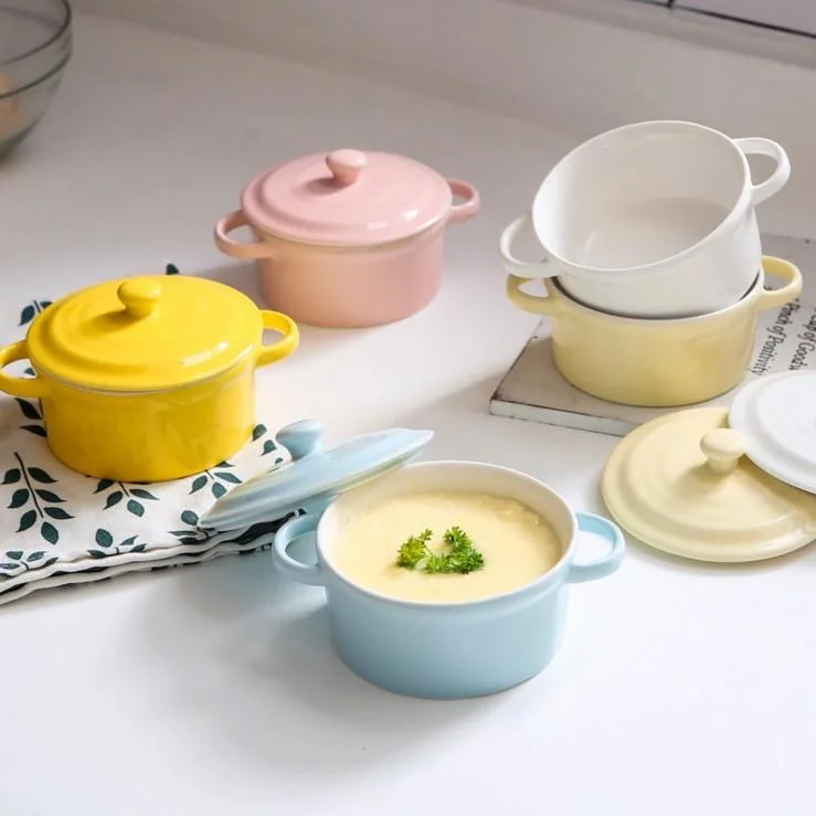 Eco-friendly Ceramic Soup Pots - Durable & Stylish