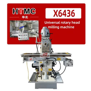 Rotary Head Milling Machine Universal Milling Machine X6436 Vertical ...