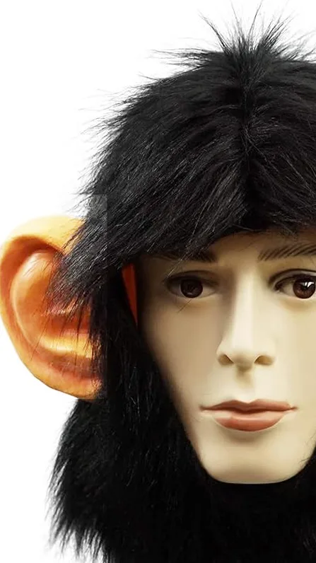 Iso 9001 Factory Half Face Monkey Fancy Dressing Up Animal Open Face ...