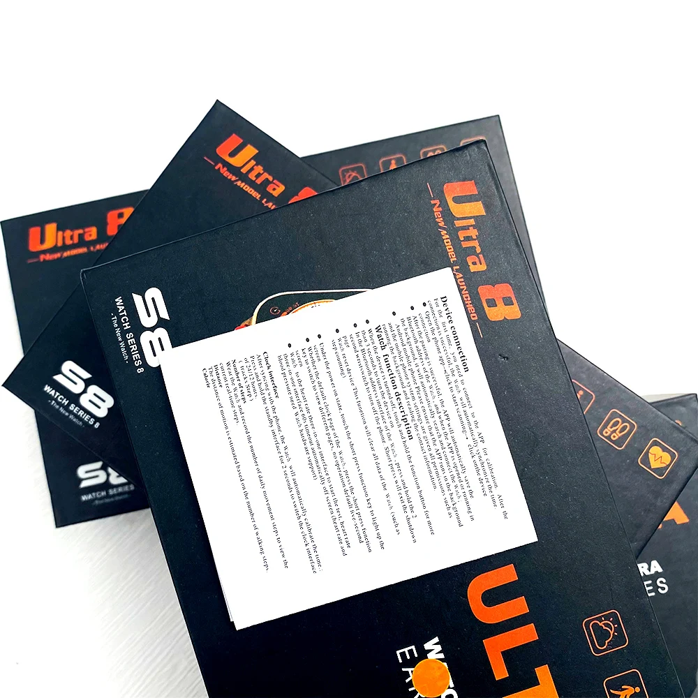 2023 S8 Ultra 8 Smart Watch And Earbuds Pro 4 2 In 1 Wireless Smart ...