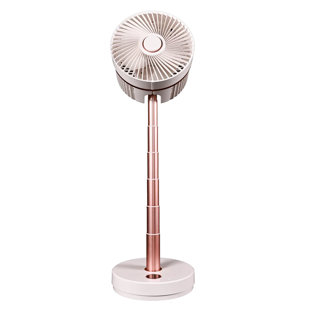Battery Powered Rechargeable Standing Fan With Remote Control And Timer ...