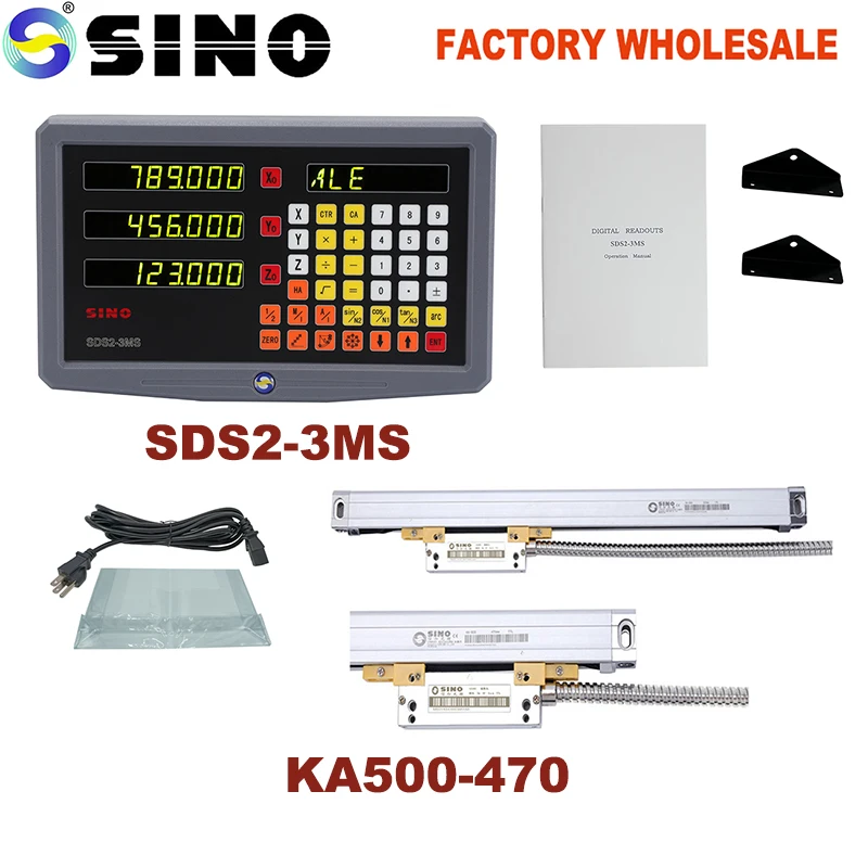 SINO SDS3MS Digital Readout for Milling Machines - 120mm to 1020mm