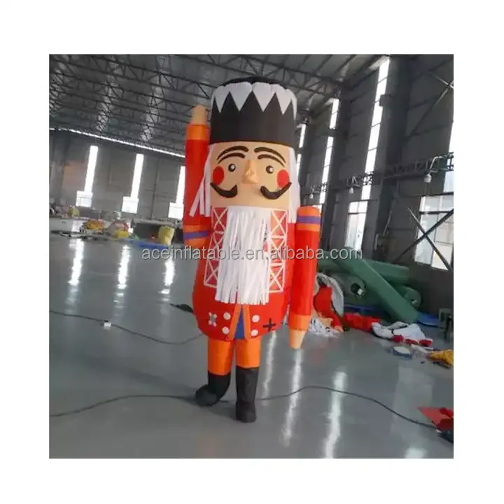 Outdoor Life Size Inflatable Nutcracker Soldier Costume For Advertising ...