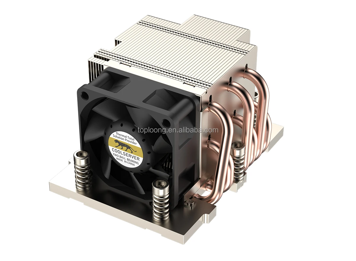 Amd Sp5 2u Server Cpu Cooler Tdp 380w 6 Heat Pipe Cpu Heatsink For ...