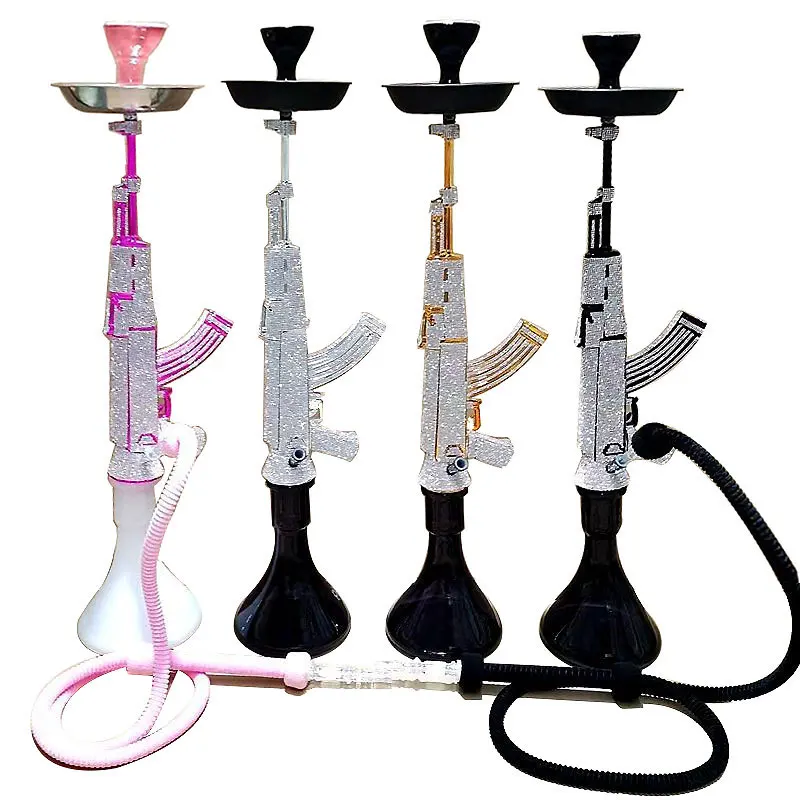 Wholesale Diamond AK47 Shisha - Full Accessories Set