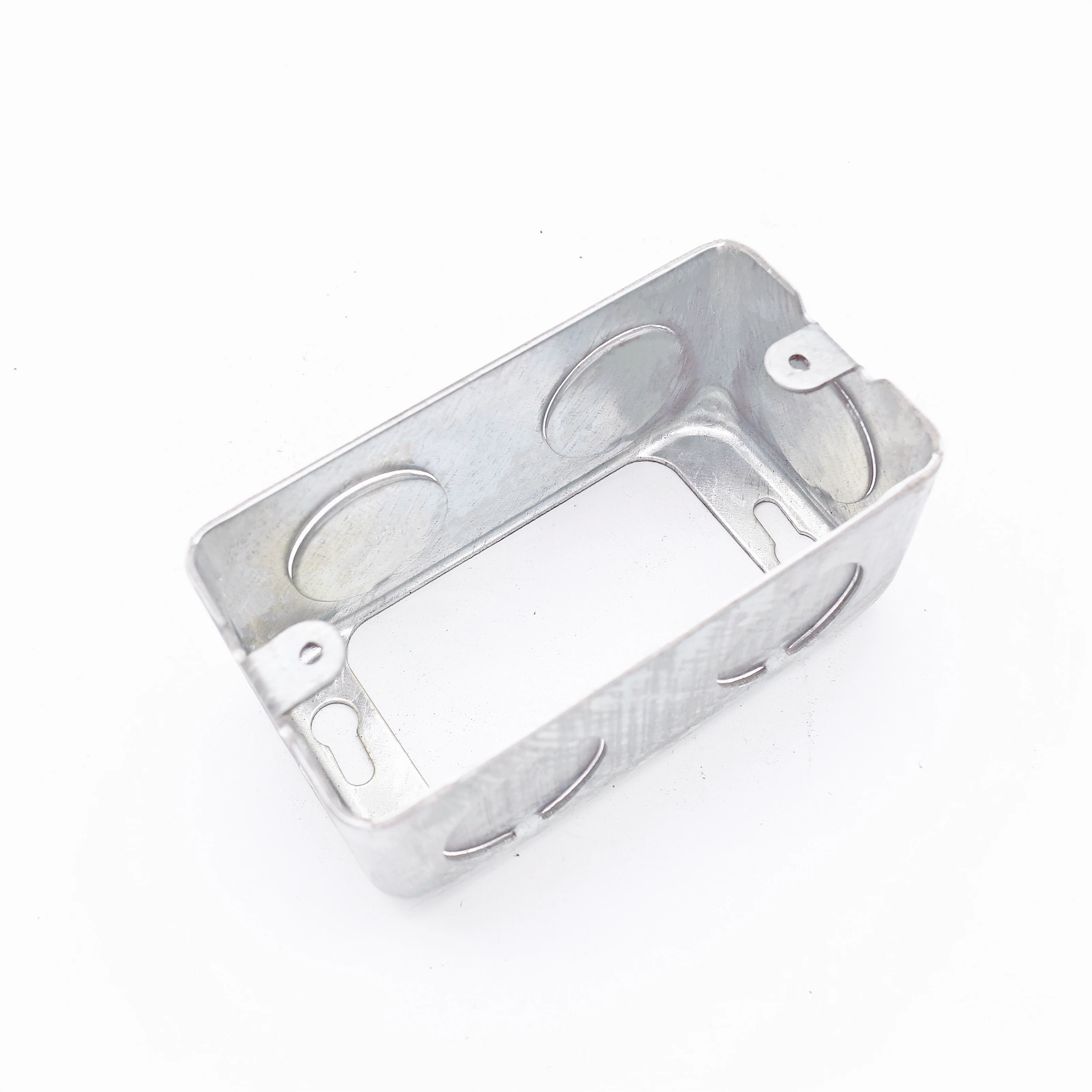 2"*4" One Gang Rectangle Electrical Steel Handy Box Extension Ring ...