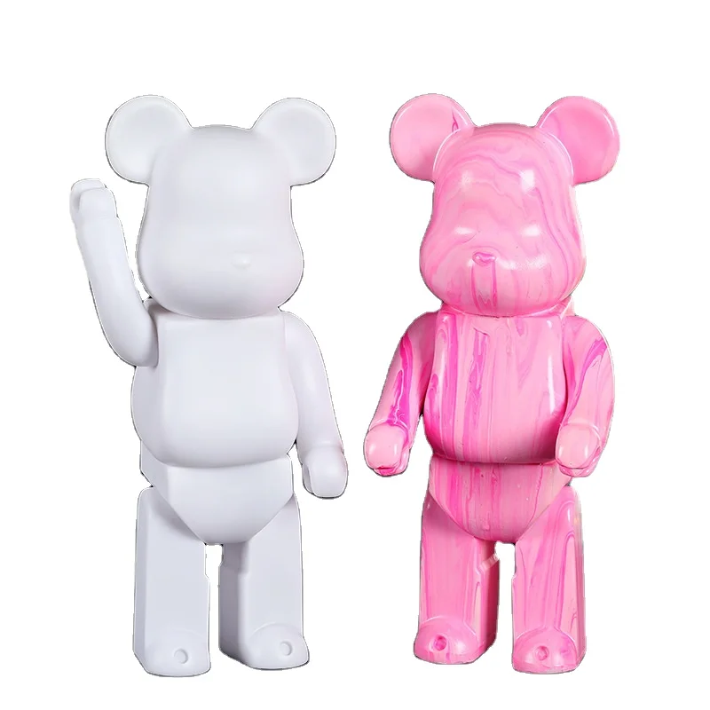 Statue Home Decor Bear Brick Fluid Bear Decorative Resin Craft Gift ...