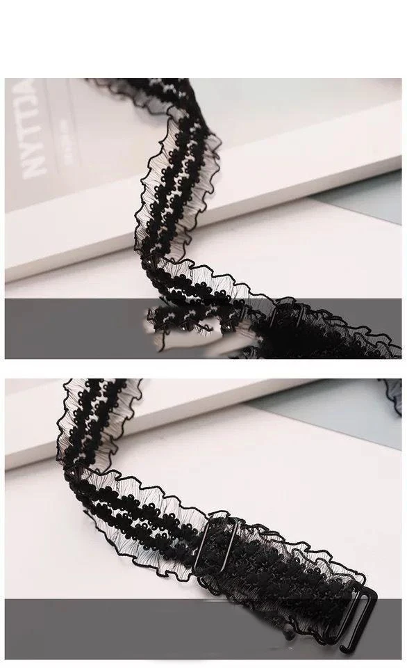 FINETOO Bra Lace Straps - Adjustable, Reusable, Fashionable