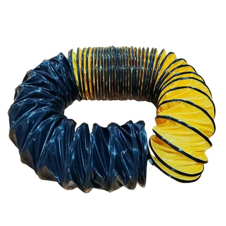 High Quality PVC Flexible Ducting Foldable with Flexible Duct Connector ...