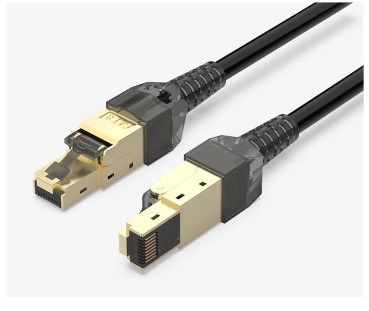 Zhefan Cat8 Non-pressure Modular Crystal Head Shielding - Buy Cable ...