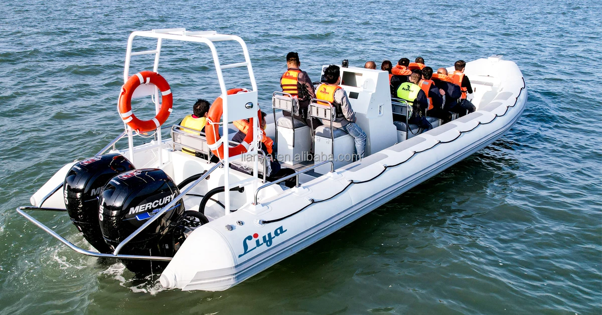 Liya 10m Speed Boat Rescue Boat Aluminium Rib Boat 20 People| Alibaba.com