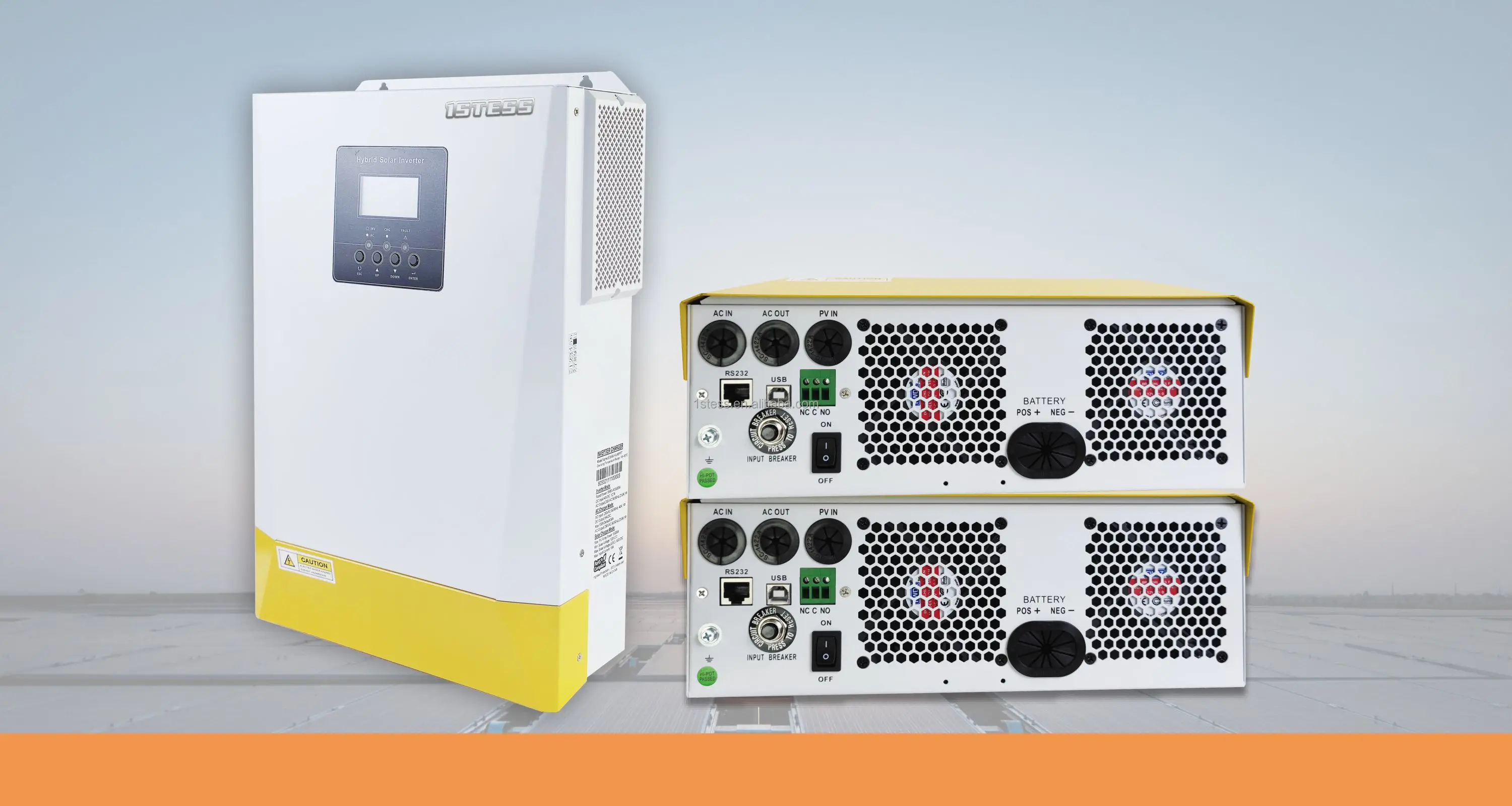 Single Output Solar Inverter With Ac Charr Wifi Monitoring Home Battery ...