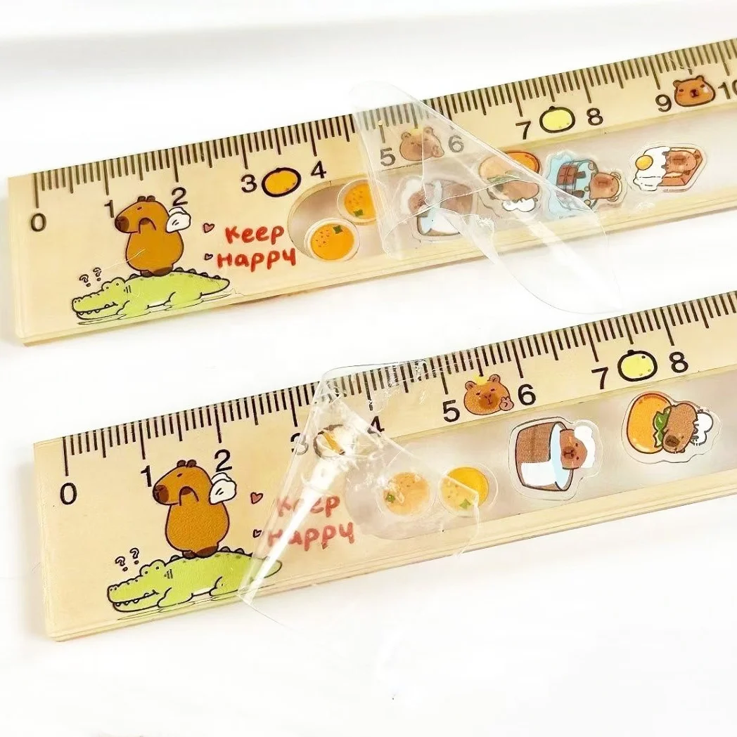 Custom Multifunction Kpop Anime Cartoon Acrylic Ruler Transparent ...