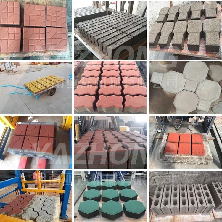 Interlocking Earth Bricks Blocks Making Machine 4-35 Concrete Block ...
