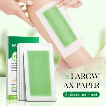 Non-woven Hair Removal Sticky Paper Depilatory Wax Strips Epilator ...