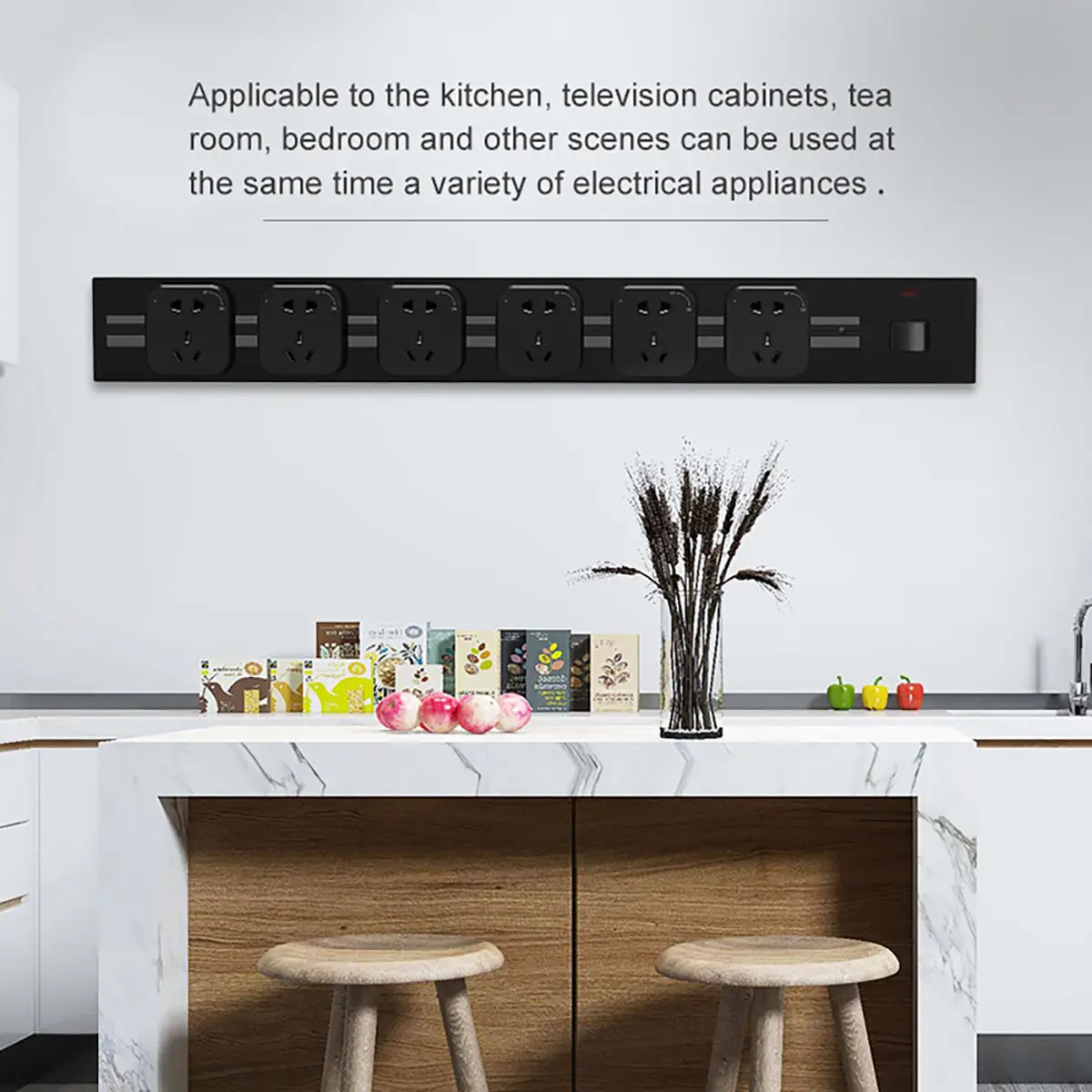 60CM Socketable Socketbar Electric Power Extender for Home