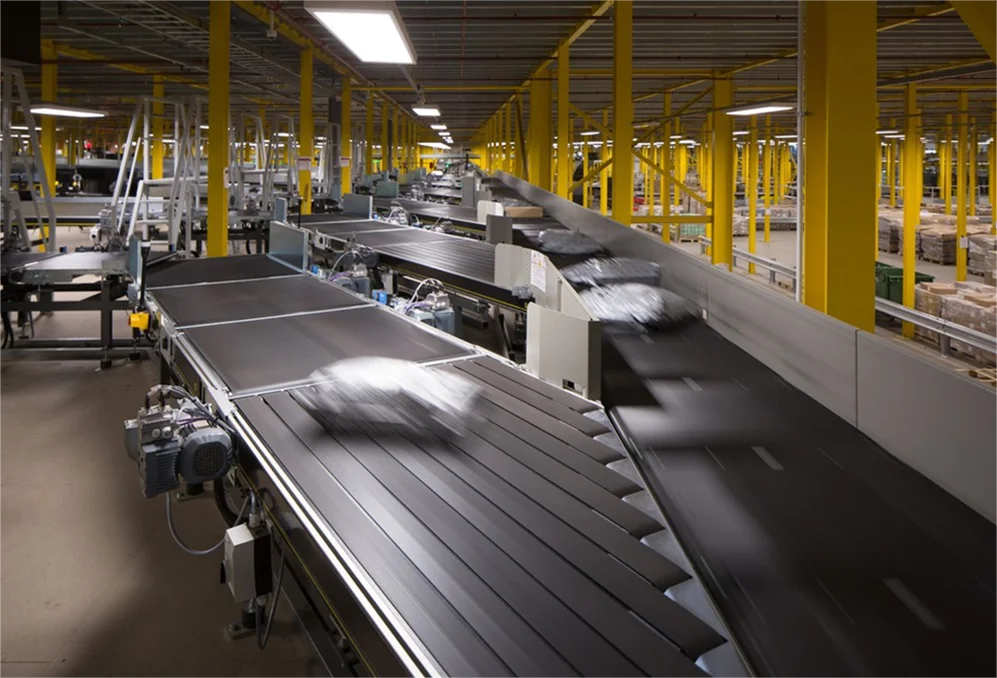 High Speed Parcel Conveyor Equipment Intelligent Logistics ...