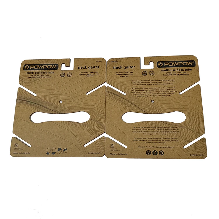 Biodegradable Thick Cardboard Paper Cards Multi-use Neck Tube Neck ...