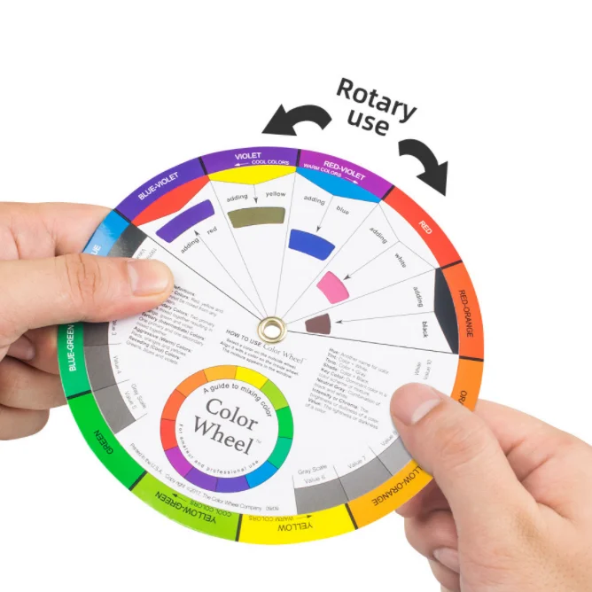 Microblading Pigment Chart Mixing Guide Color Wheel Swatches For ...