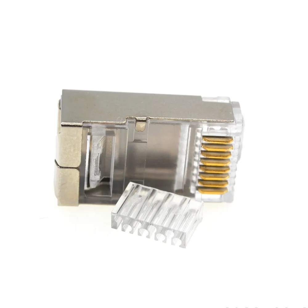 Cat6 RJ45 Insert Connector Ethernet Cable Crimp Connector Cat6 FTP ...