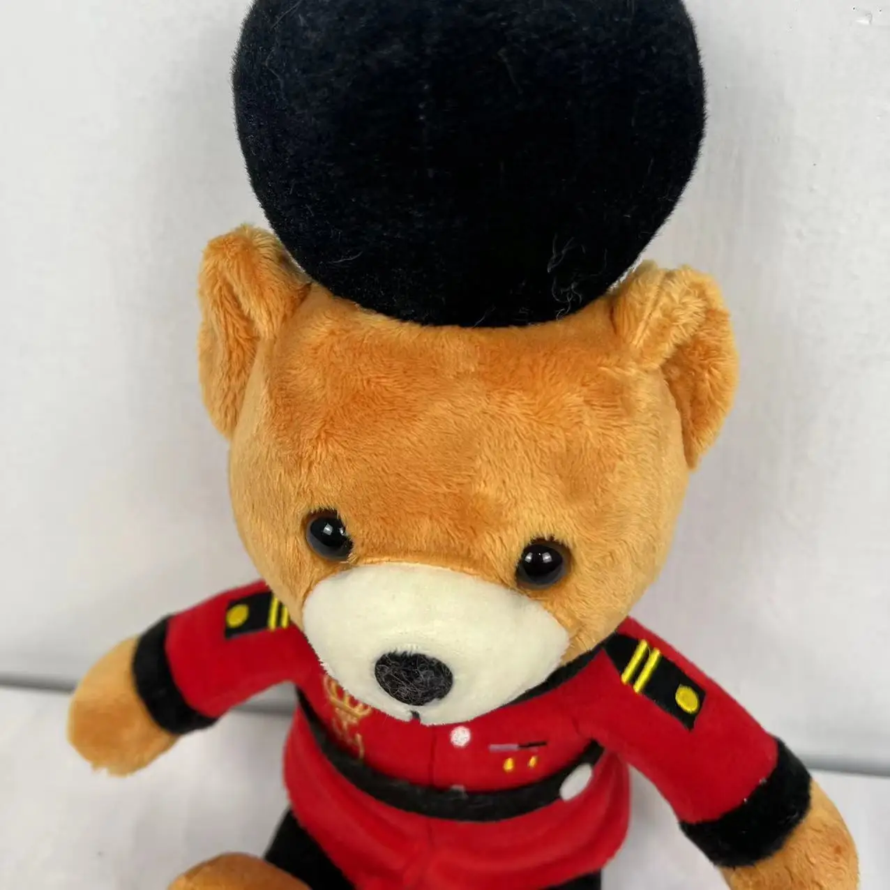 Custom Souvenir Stuffed Teddy Bear With Red Soldier Outfit Uk Plush ...