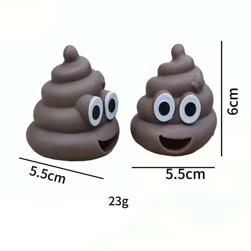 Funny Plastic Poo Squeeze Toy Novelty Decompression Vomit for Egg Yolk ...