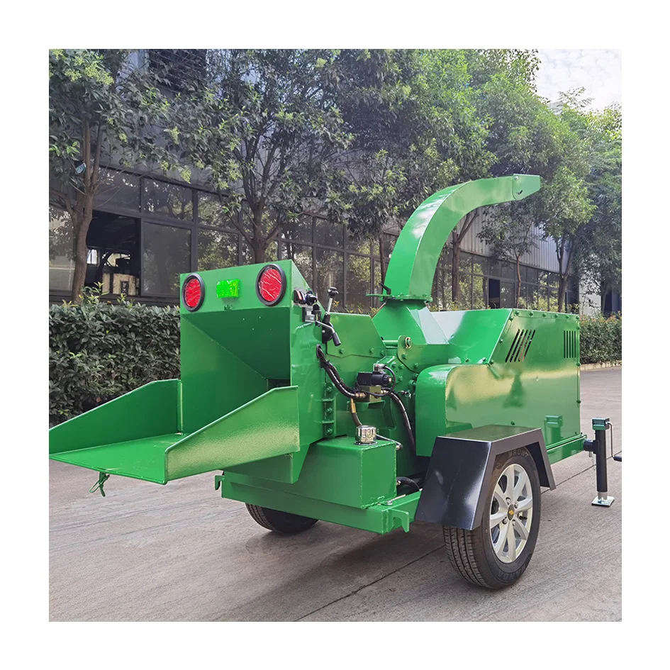 Forestry Machinery Heavy Duty Industrial Wood Chipper Shredder Chipping ...