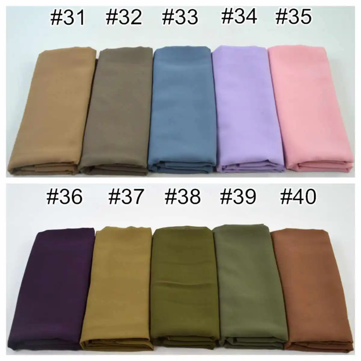 Wholesale Cheap Solid Plain Islamic Shawls - Long Scarves