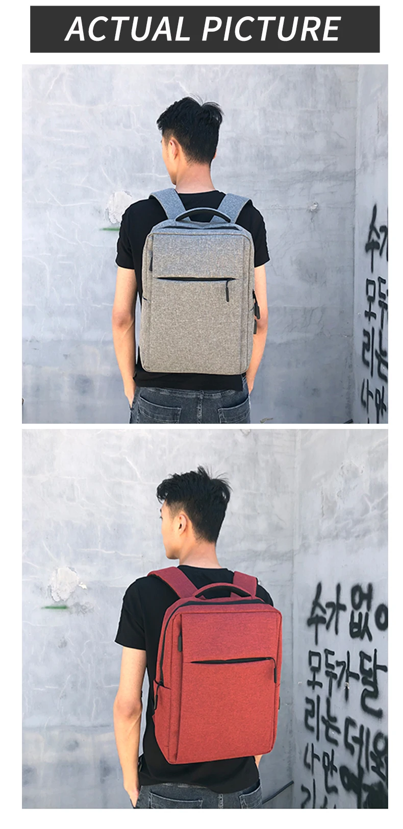 Waterproof Oxford Leisure Computer Notebook Laptop Backpack