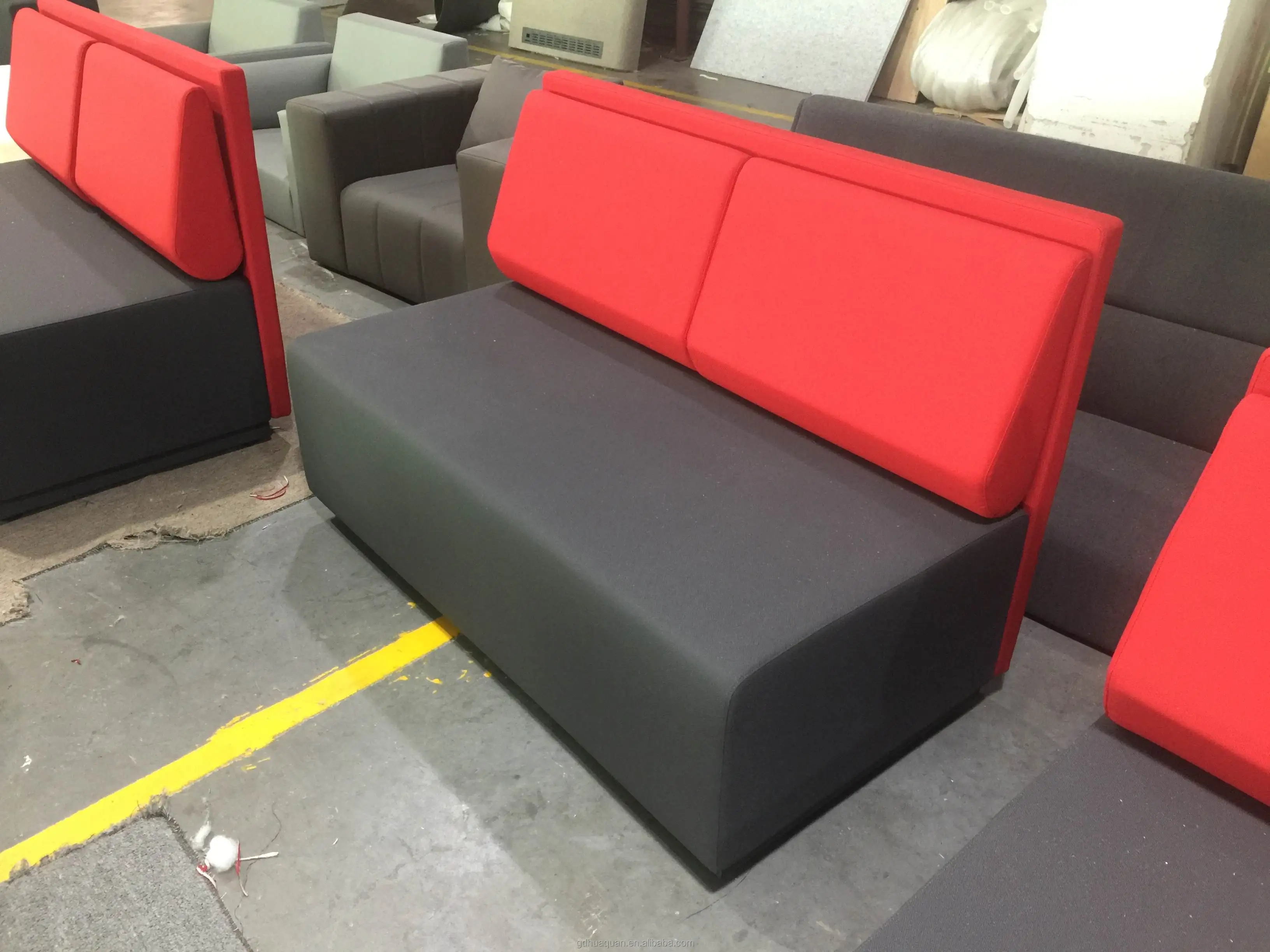 Modern Design Sectional Sofa for School Library Furniture