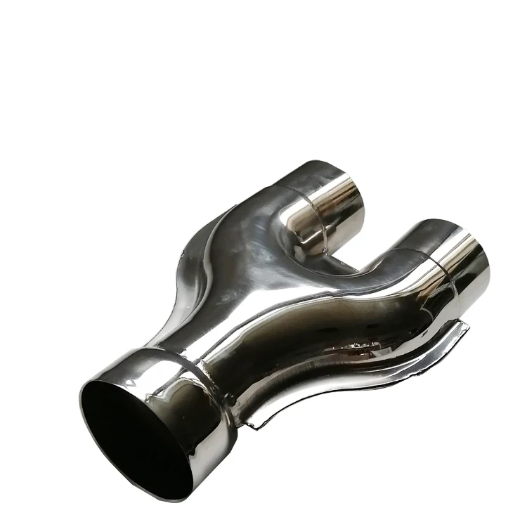 Universal Stainless Steel 2.5"/ 63mm Inlet 3 Inch/ 76mm Outlet Polished ...
