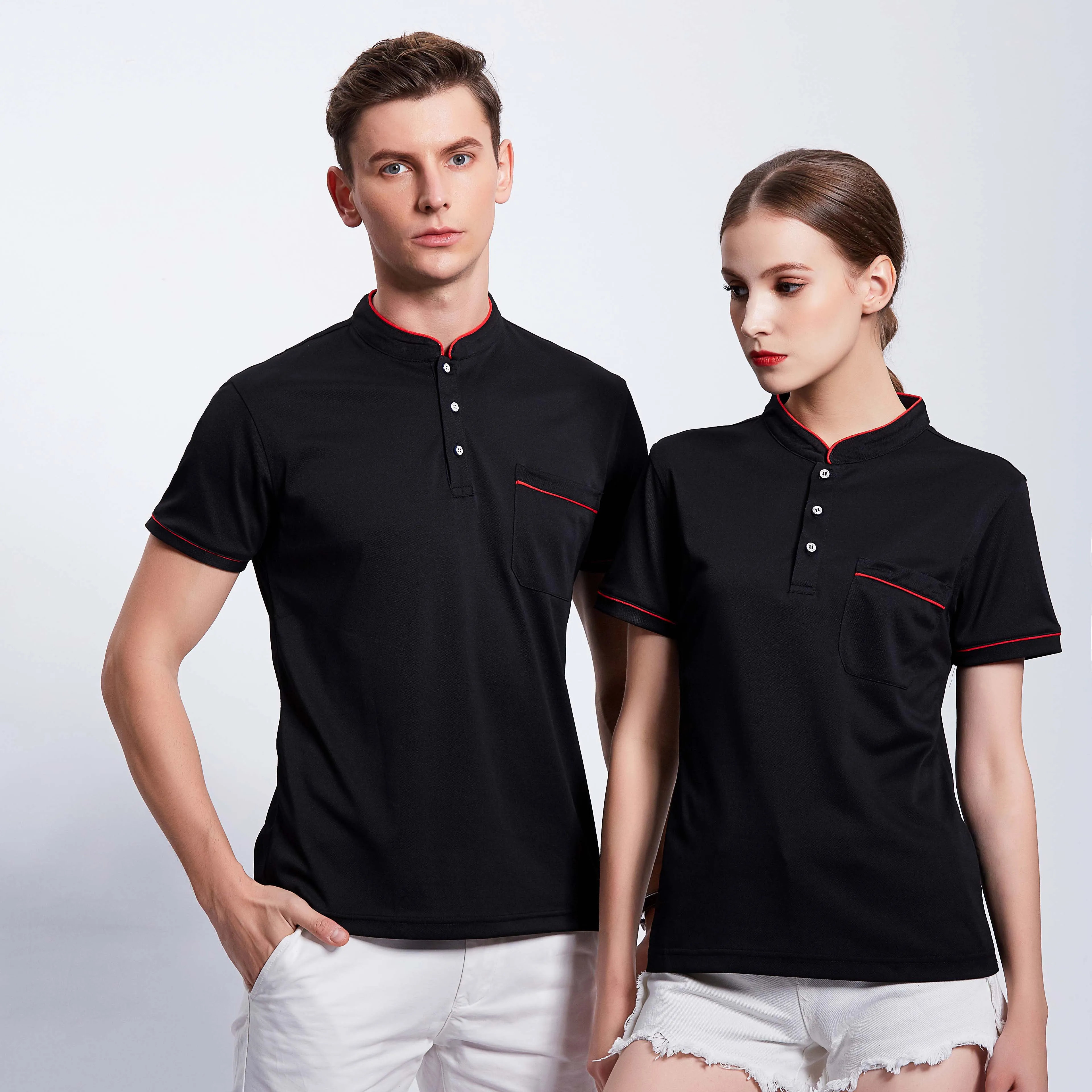 Alibaba.com: Custom Logo Printing Polo Shirts for Restaurant Hotel ...