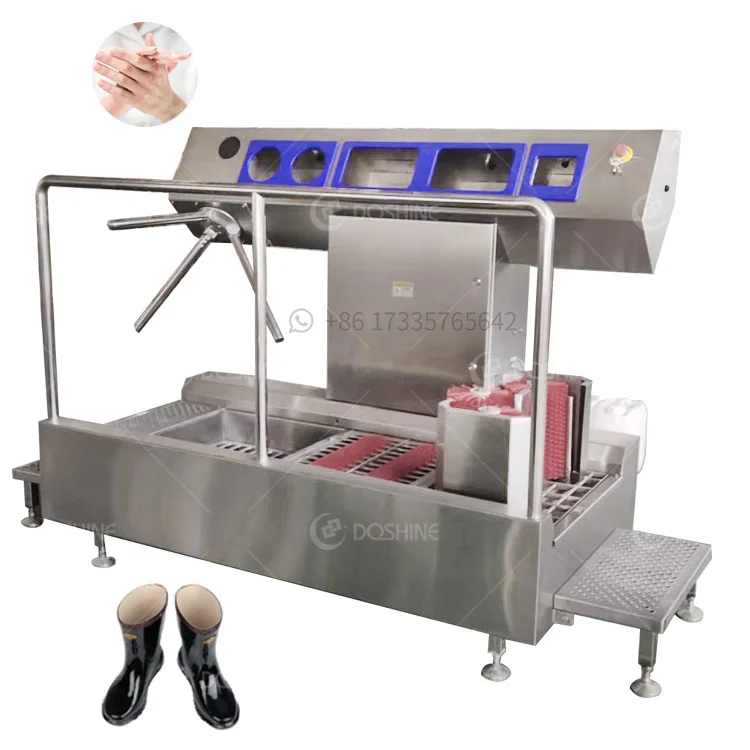 Sanitary Station One-stop Full Automatic Hand And Boots Cleaning Boot ...