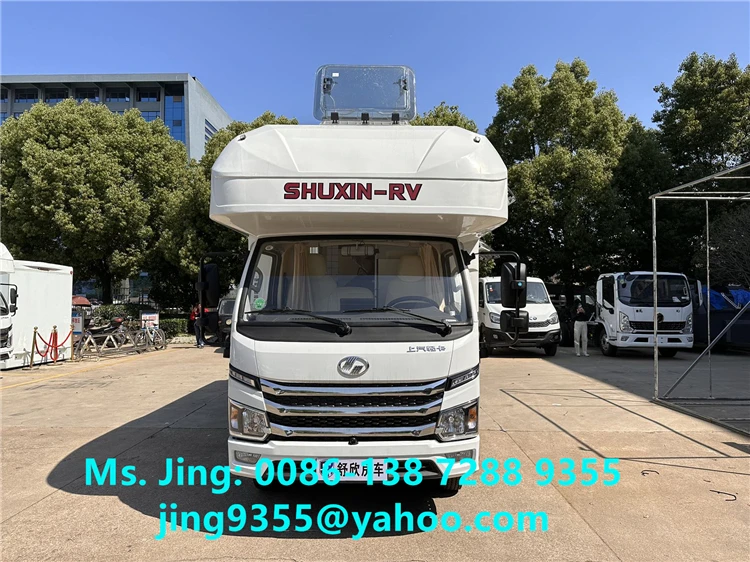 Luxury YUEJIN RV Motorhome: Lightweight 6-Person Camper Caravan for ...