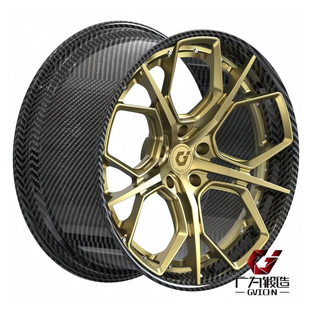 Alibaba.com: GVICHN Carbon Fiber Two-piece Forged Wheels, 19-22 Inch ...