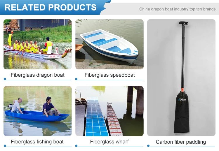 Factory Wholesale Price Speedboat Flat Working Rowing Fiberglass Open ...