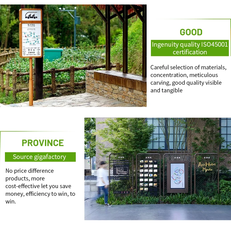 Best Price Signoem Signboard Outdoor Acrylic Illuminated Sign Signpost ...